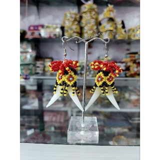 Jual Anting Manik/ Anting Taring Dayak Borneo Kalimantan | Shopee Indonesia