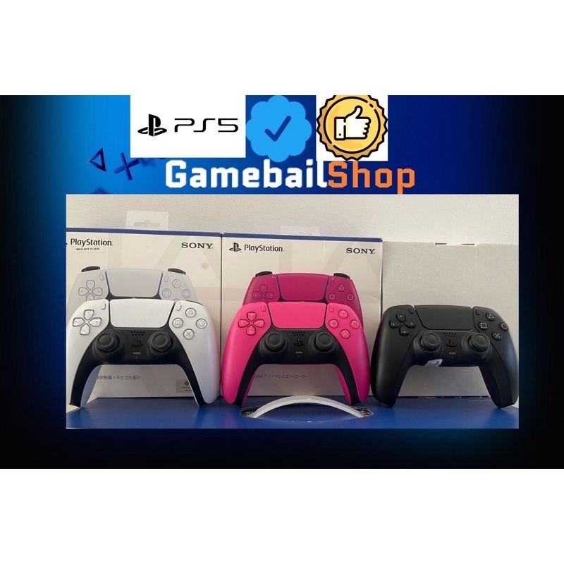 Jual DualShock 5 DS 5 DS5 Dual Shock Stick Stik PS5 Original Dual Sense DualSense White Cosmic ...