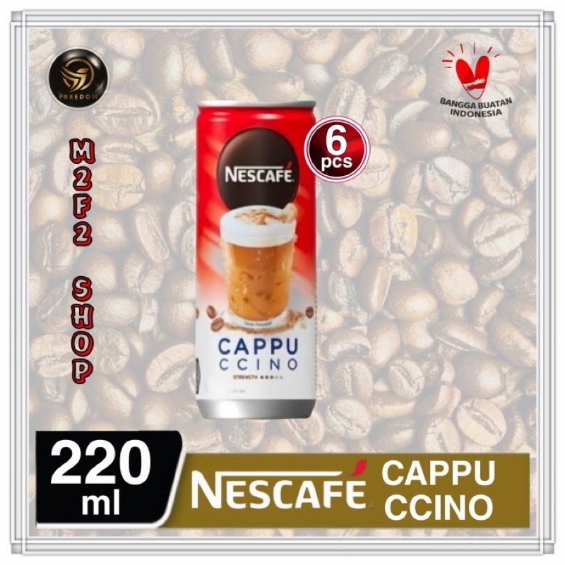 Jual Kopi Nescafe Ala Cafe Cappuccino Kaleng | Can - 220 ml (Kemasan 6 ...