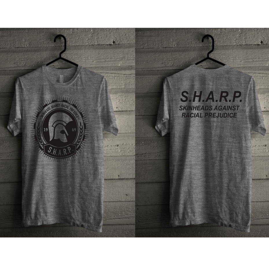 Jual Tshirt kaos skinhead againts racials prejudice | Shopee Indonesia