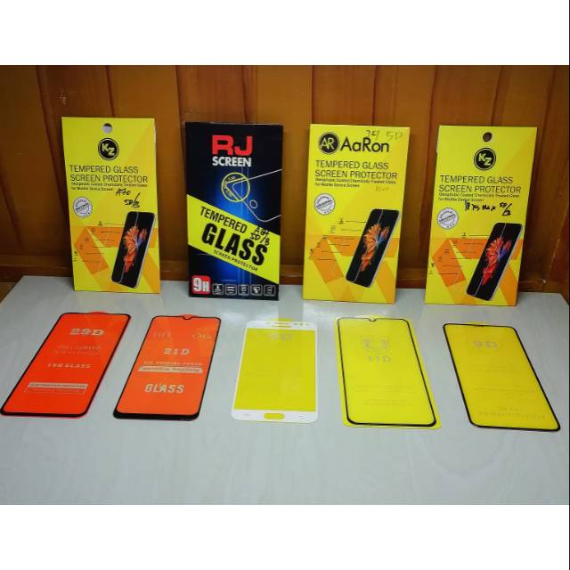 Jual Anti gores Kaca /Glass 9D Full Layar Warna | Shopee Indonesia