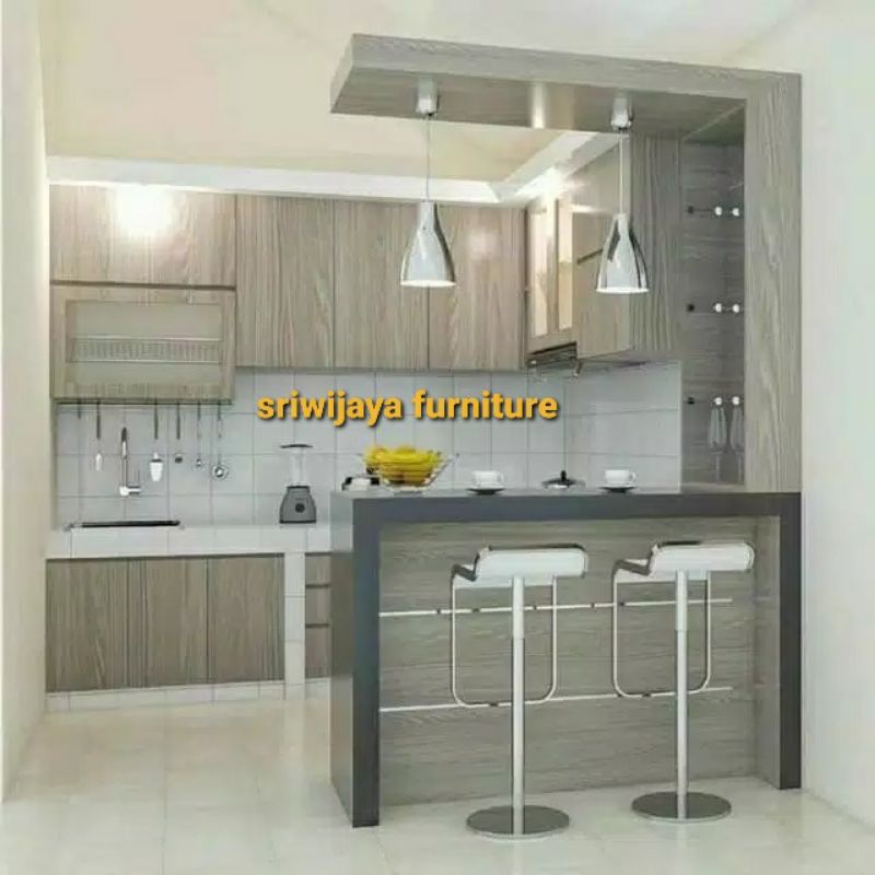 Jual KITCHEN SET HPL KAYU / KITCHEN SET MINIMALIS / KITCHEN SET CUSTOM ...
