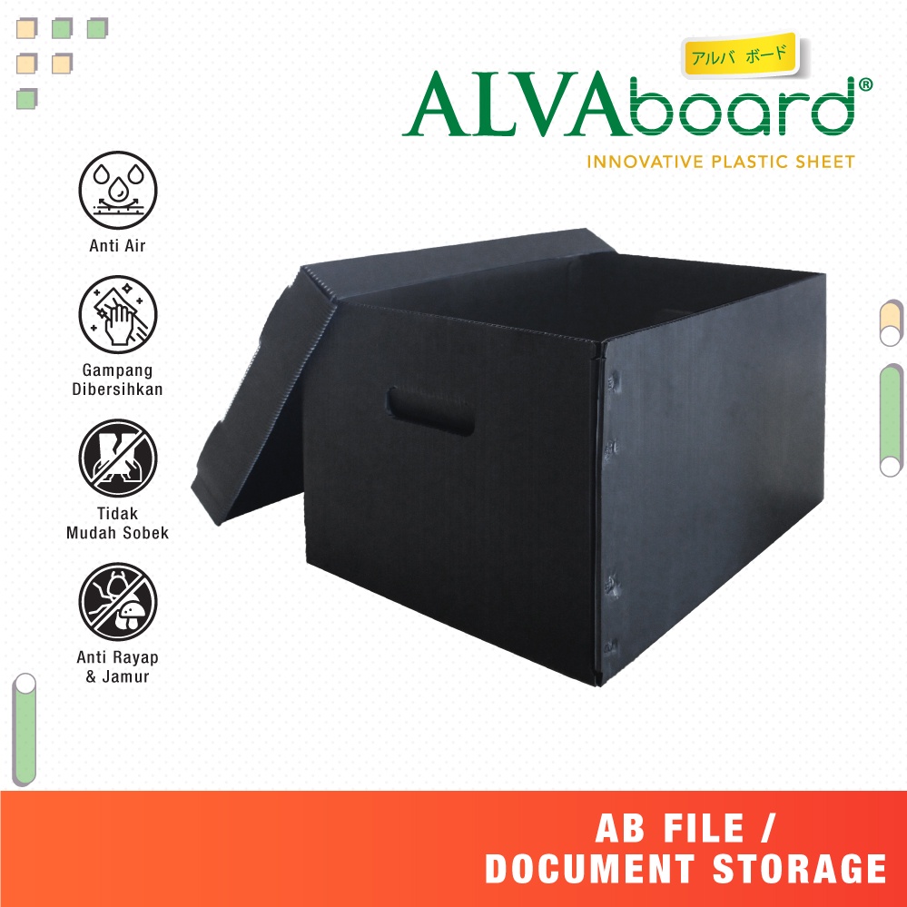 Jual ALVAboard Box Dus Kotak Arsip Dokumen File Kantor Anti Air Anti ...