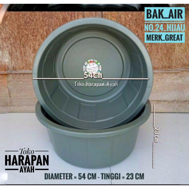 Jual Bak air jumbo / bak air 24 besar / bak air murah / bak air no. 24 ...
