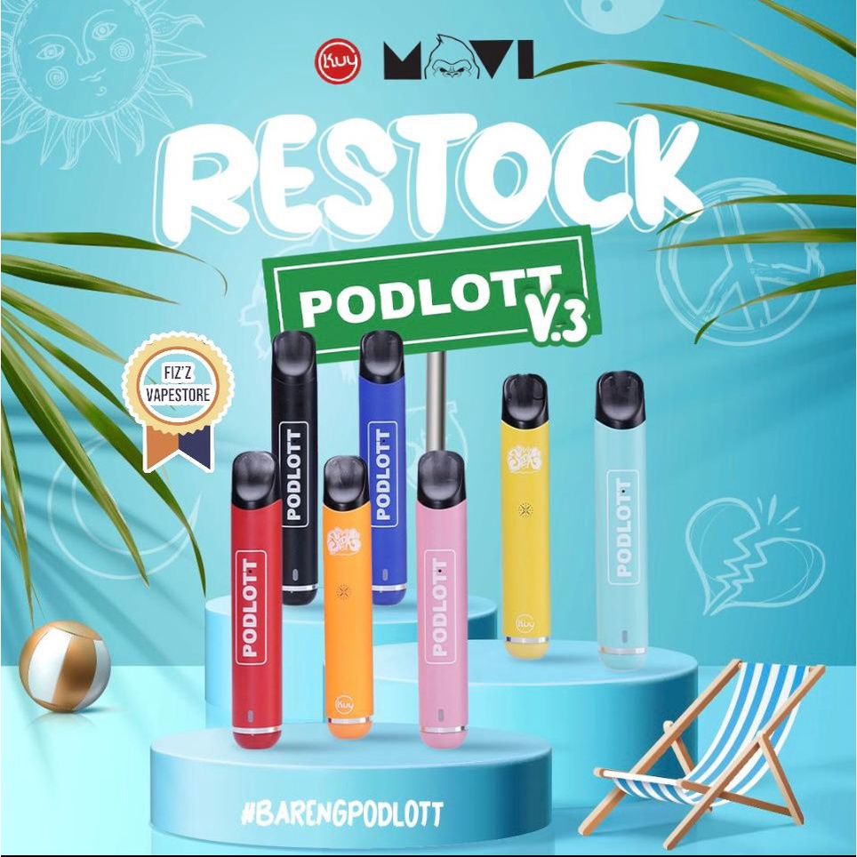 Jual AUTHENTIC 100% Kuy V3 Podlott Pod Only 550mAh By Movi x Slank ...