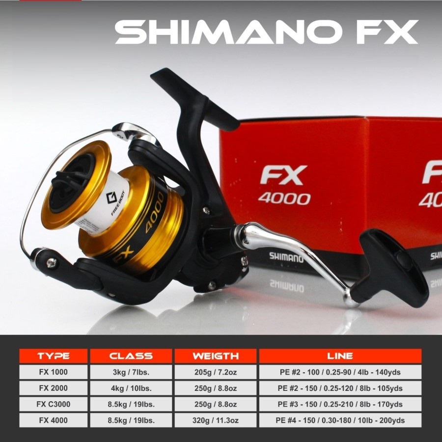 Jual Reel Spinning - Shimano FX | Shopee Indonesia
