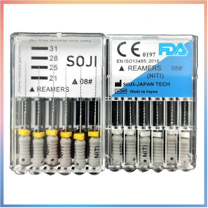Jual Dental Jarum Endo Reamers NITI UKURAN #08 - 25 mm | Shopee Indonesia
