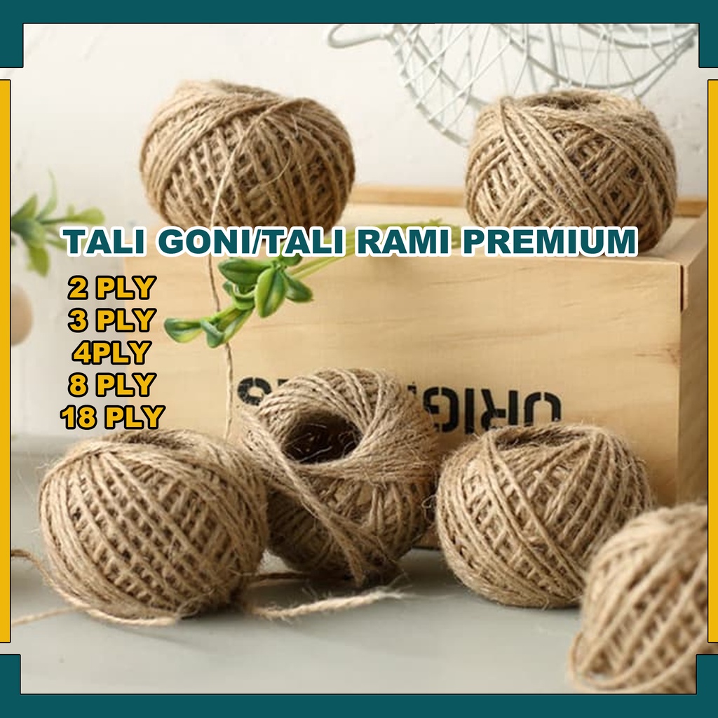 Jual Tali Goni/Tali Rami Premium/Tali 18 PLY | Shopee Indonesia