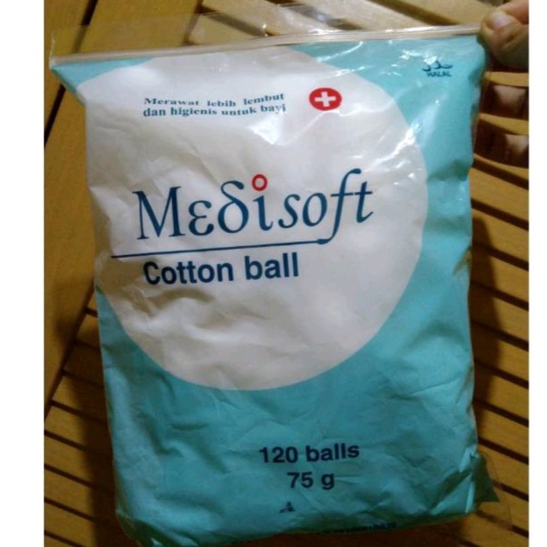 Jual Medisoft Cotton Balls 120 ball 75 gr Indonesia|Shopee Indonesia