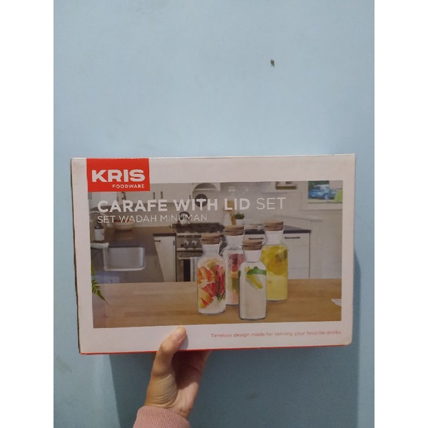 Jual Kris Foodware Set Botol Minum isi 4pcs (new) Indonesia|Shopee ...