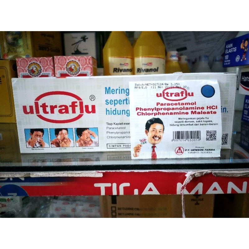 Jual ULTRAFLU Strip | Shopee Indonesia