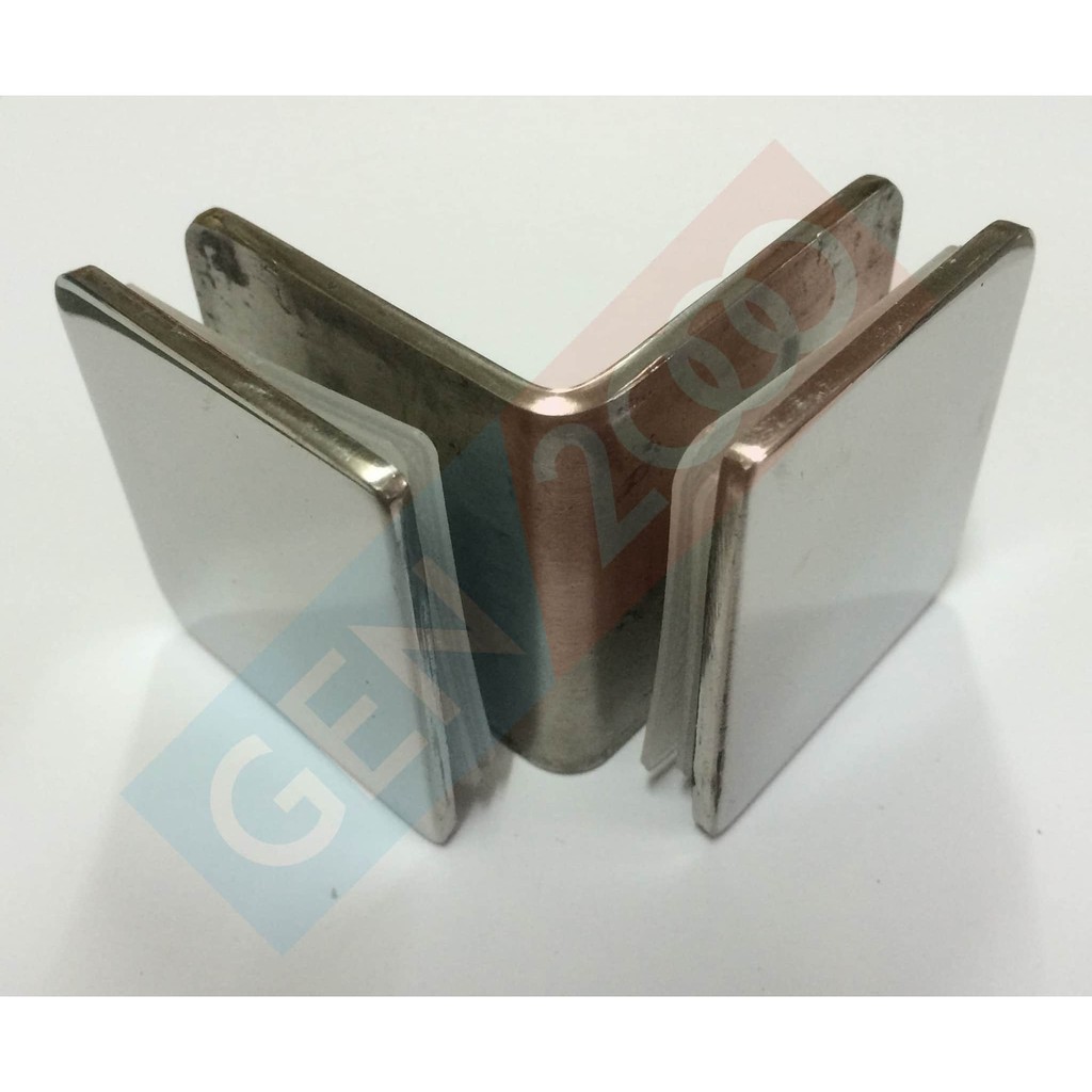 Konektor Kaca Klip Kaca ke Kaca Sudut 90 Derajat Glass Clip Connector ...