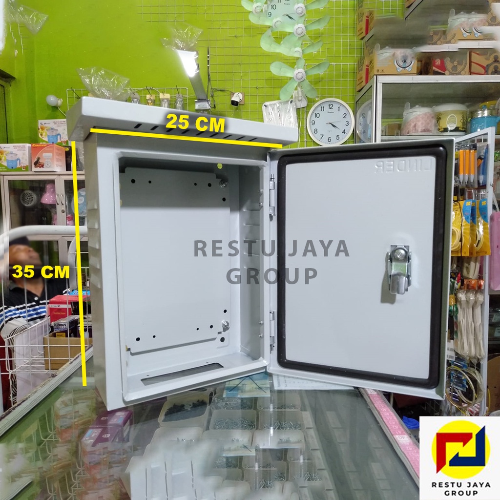 Jual Panel Box OUTDOOR 25x35x12 Linder TOPI / Box Panel Instalasi ...