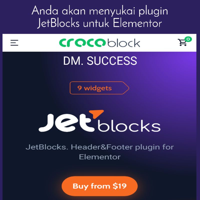 Jual JETBLOCKS - HEADER&FOOTER PLUGIN FORE LEMENTOR | Shopee Indonesia