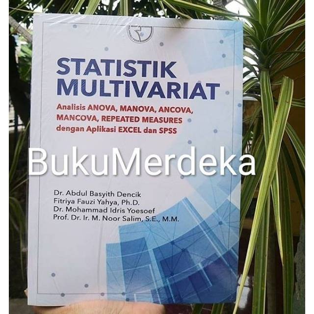 Jual Buku Statistik Multivariat Analisis ANOVA MANOVA ANCOVA MANCOVA ...