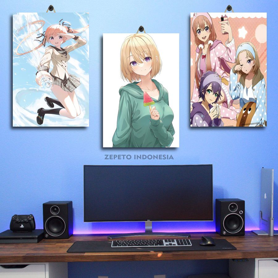 Jual 61-74 POSTER KAMAR ANIME A COUPLE OF CUCKOOS 20X30 XF6XI/LWITQ ...