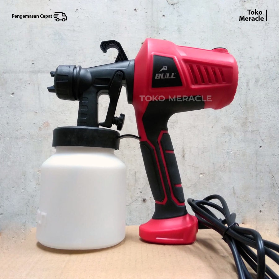 Jual BULL Spray Gun Listrik BLSG04-777 Mesin Semprot Cat Sprayer ...