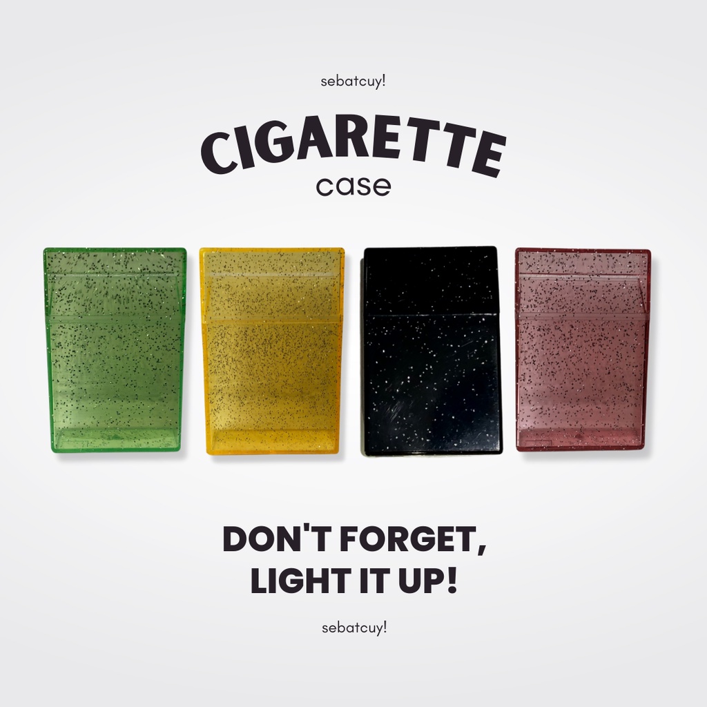 Jual CASE ROKOK TEMPAT ROKOK CIGARETTE CASE POLOS | Shopee Indonesia