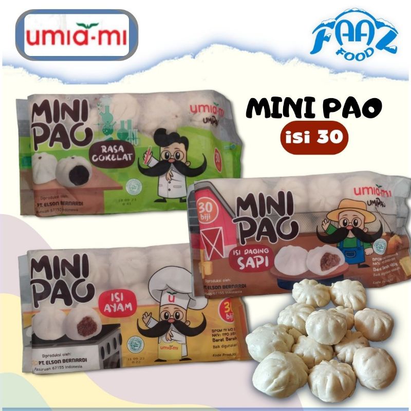 Jual MiniPao Umia-Mi isi 30 (Mini Pao Umiami, Bakpao Umiami, Bakpau ...