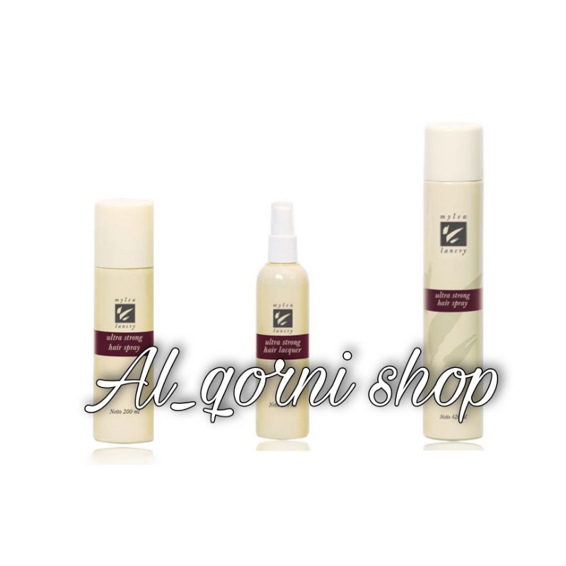 Jual Mylea Lancry Ultra Strong Hair Spray / Hair Lacquer 420ml / 200ml ...