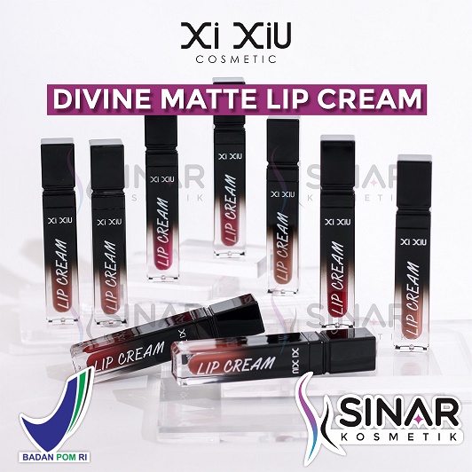 Jual Xi Xiu Lipcream Divine Light Pigmented Matte Xixiu Lip Cream ...
