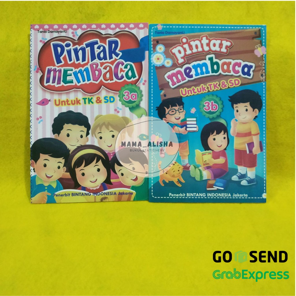 Jual Paket Buku Anak Pintar Membaca Jilid 3 untuk Anak PAUD TK dan Pra ...