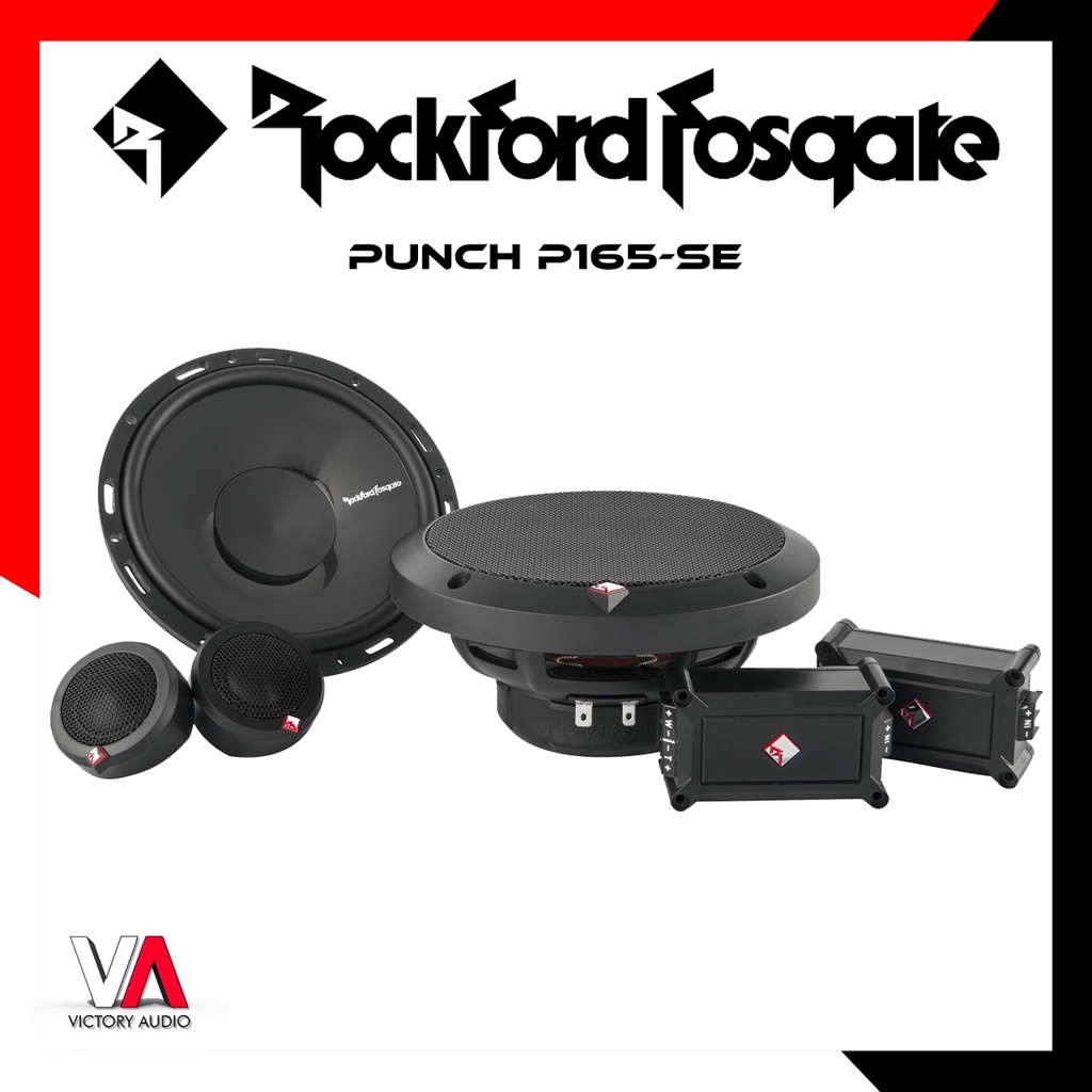 Jual Speaker Split 2-Way Component ROCKFORD FOSGATE PUNCH P165-SE 6.5 ...