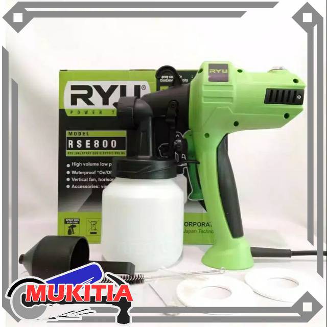 Jual Spray Gun Electric RYU RSE800 Alat Semprotan Cat Disinfektan ...