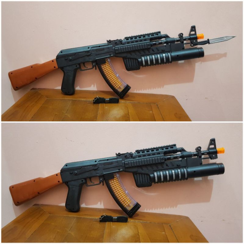 Jual Mainan Tembakan Senapan AK47 - Mainan Tembakan Pistol Laser dan ...