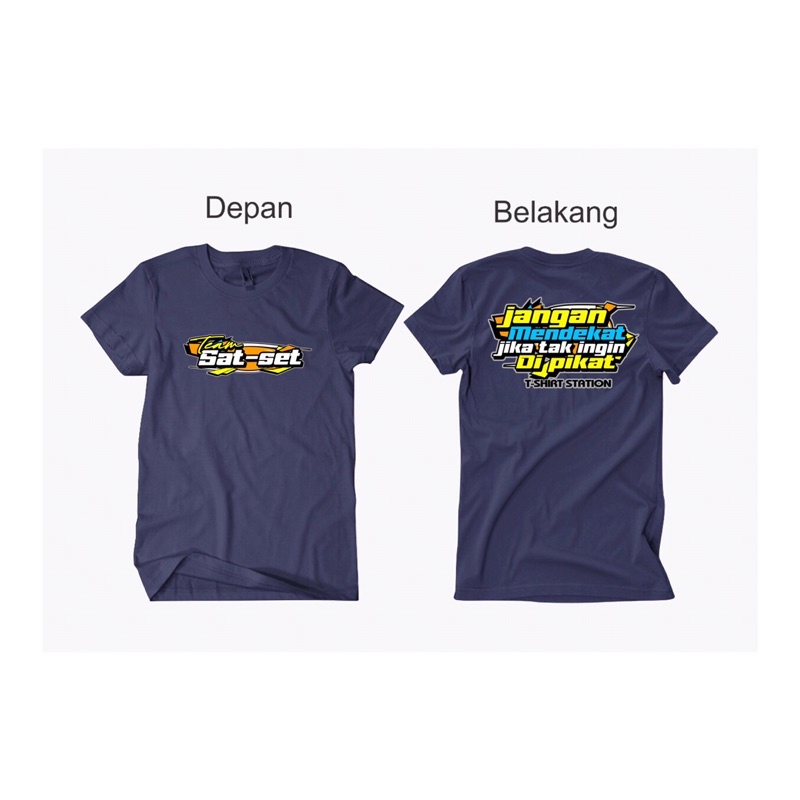 Jual Kaos team sat set | Shopee Indonesia