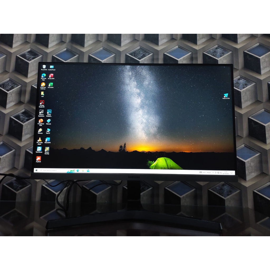 Jual Monitor Samsung LED 24" S24R350 / Monitor Komputer LED Samsung ...