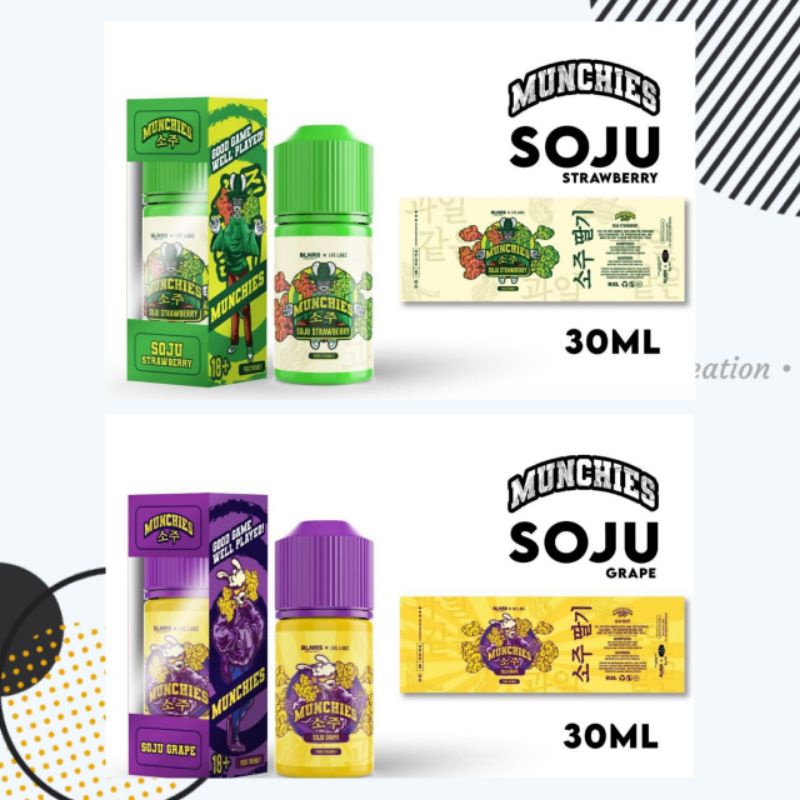 Jual Liquid Munchies Soju Grape 30ML pods friendly - Munchies Soju ...