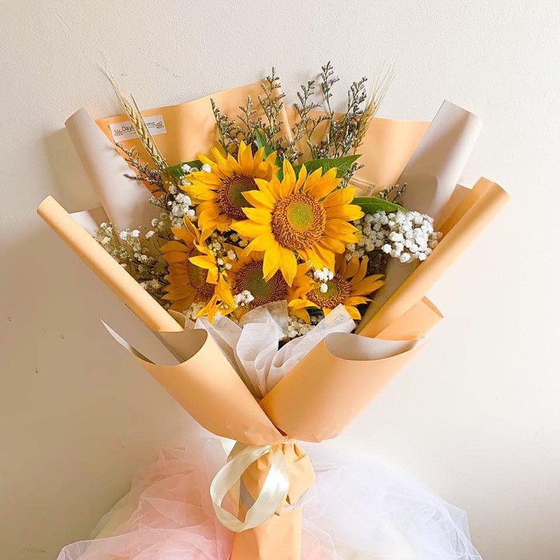 Jual Sunflowers Bouquet / bunga wisuda / bunga graduation / fresh ...