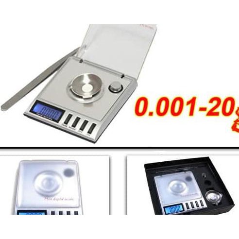 Jual Mini Timbangan Saku Digital dengan Cawan u/ bahan obat,kimia,bumbu ...