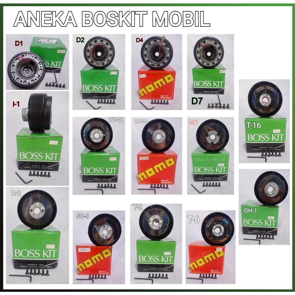 Jual Boskit Setir Mobil HKB SportY All Item Mobil | Shopee Indonesia
