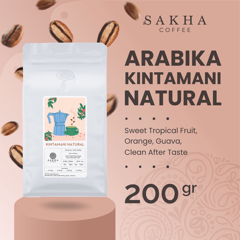 Jual Sakha Coffee Biji Kopi Arabika Bali Kintamani Natural Arabica ...