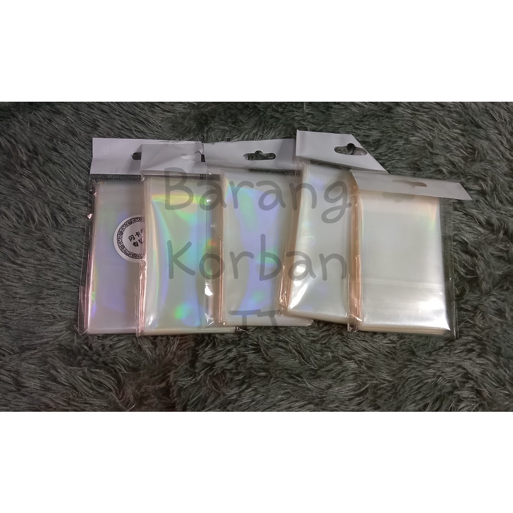 Jual Sleeve Hologram Isi 50pcs Bahan Packing Photocard | Shopee Indonesia