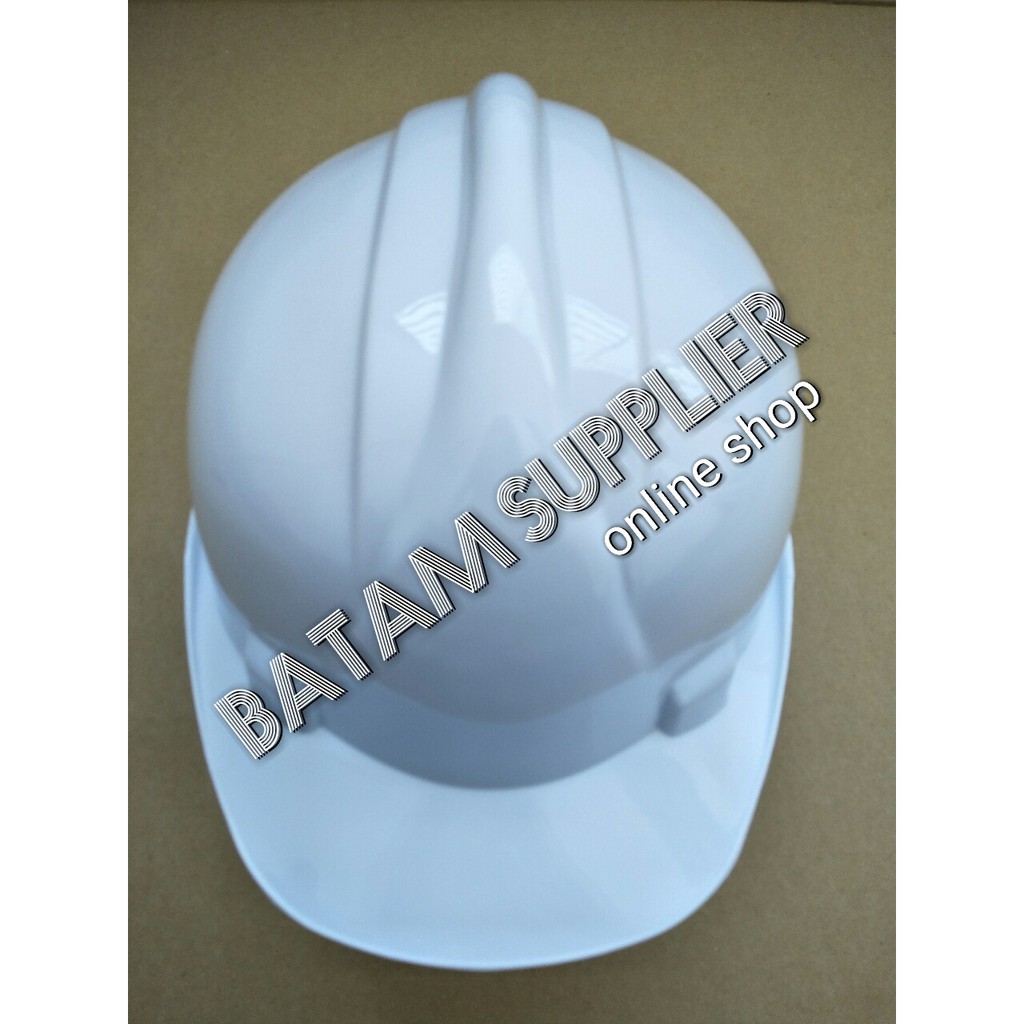 Jual Safety Helmet / Helem Kerja / Helm Proyek ( Putih ) - 427 | Shopee ...