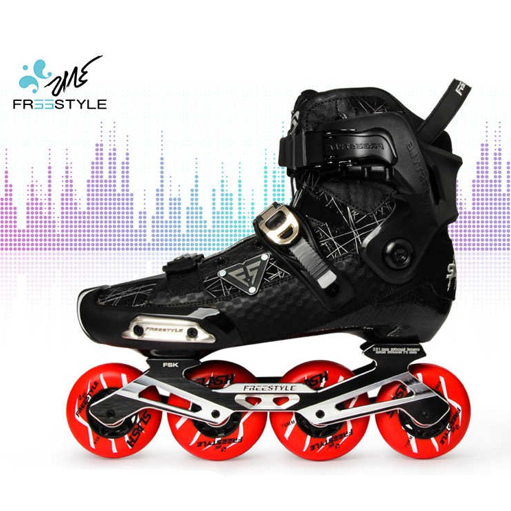 Jual Sepatu Roda Inline Skate Freestyle Slash Carbon Pro | Shopee Indonesia