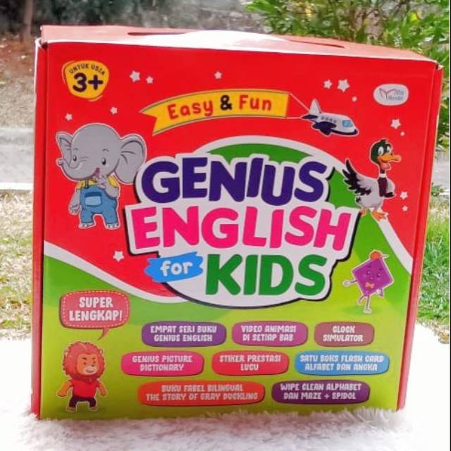 Jual PAKET GENKids, GENIUS ENGLISH for KIDS | Shopee Indonesia