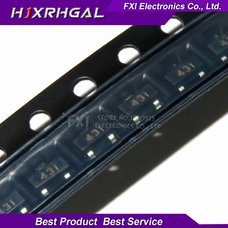 Jual 50pcs Tl431 Sot23 Tl431A Sot-23 431 Sot Smd Sot23-3 Tegangan Regulator Ic Original ...