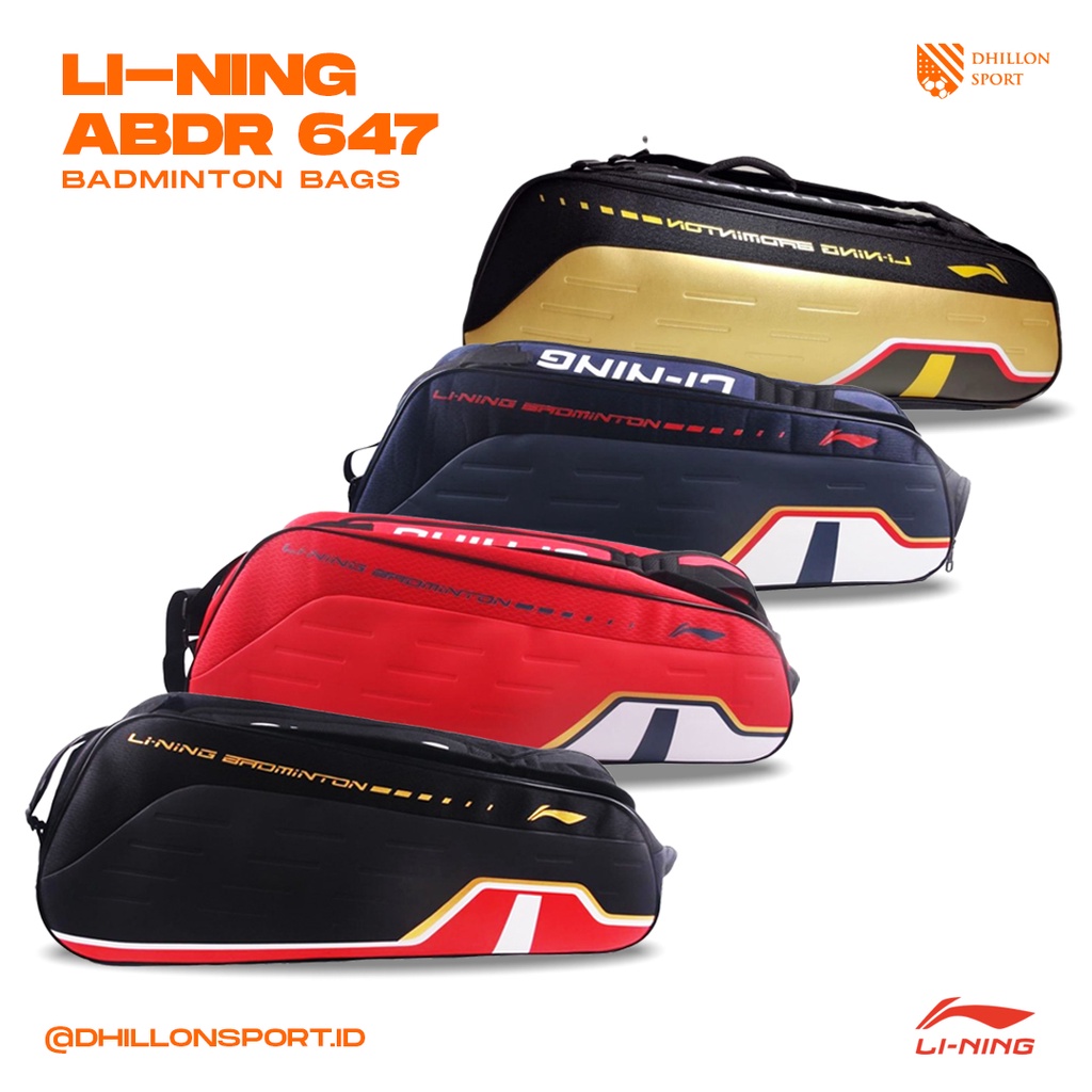 Jual TAS BADMINTON LINING ABDR 647 ORIGINAL Indonesia|Shopee Indonesia