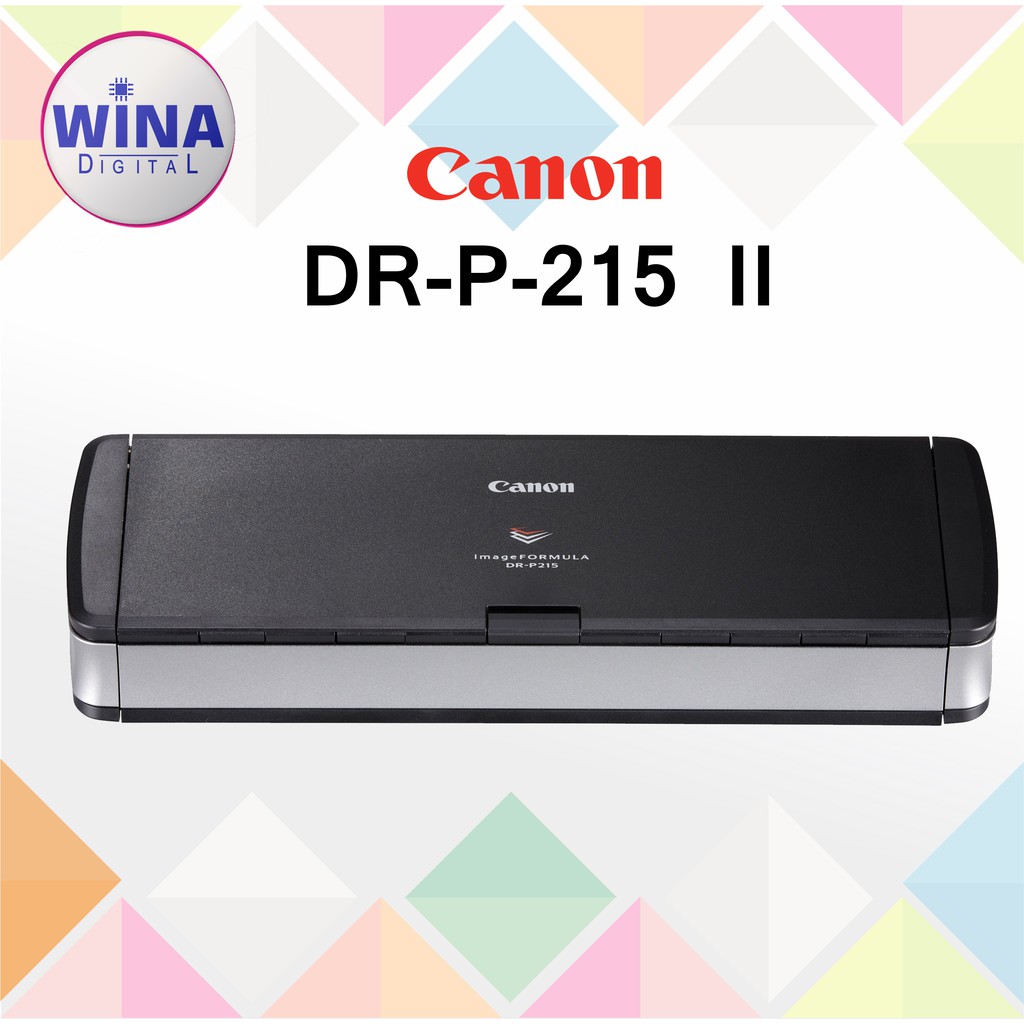 Jual Scanner Canon DR P-215 II Portable ADF | Shopee Indonesia