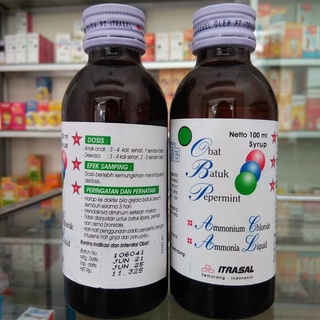 Jual Obat Batuk Itrasal Pepermint - 100 ml | Shopee Indonesia