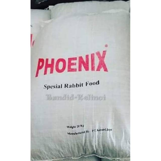 Jual PHOENIX SPECIAL RABBIT FOOD Pelet Kelinci Phoenix (REPACK 500 GRAM ...