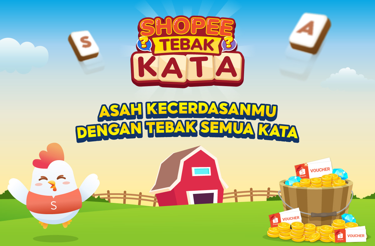 Shopee Tebak Kata | Game Susun Kata