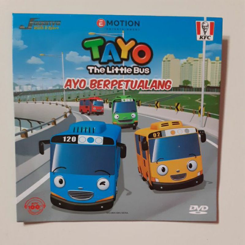 Jual DVD Kartun Tayo The Little Bus - Ayo Berpetualang | Shopee Indonesia