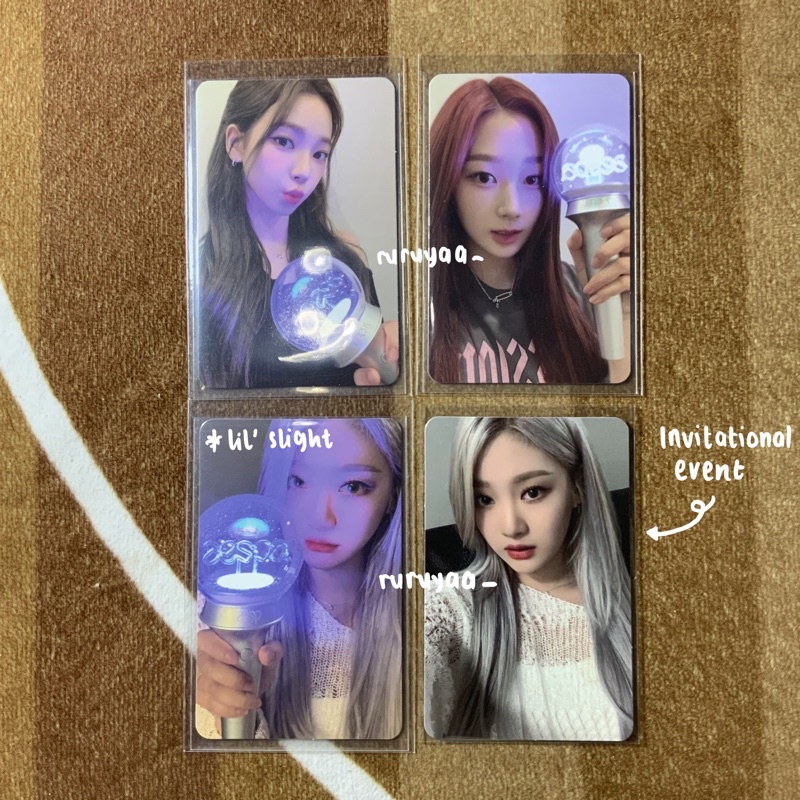 Jual AESPA PHOTOCARD PC LIGHTSTICK POB BENEFIT INVITATIONAL EVENT KARINA GISELLE NINGNING ...