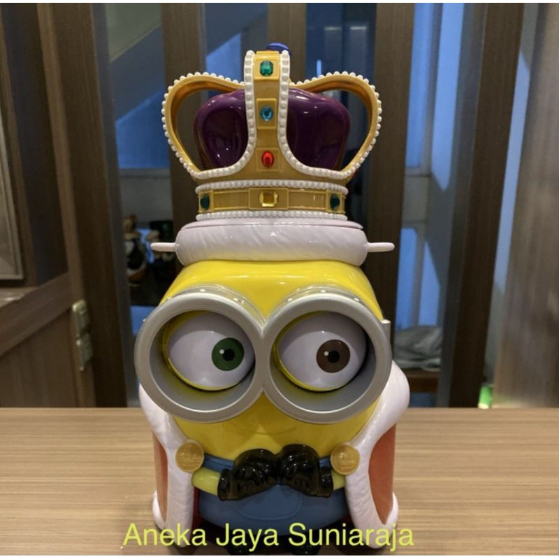 Jual MINION BUCKET POPCORN KING BOB UNIVERSAL STUDIO JAPAN KINGBOB ...
