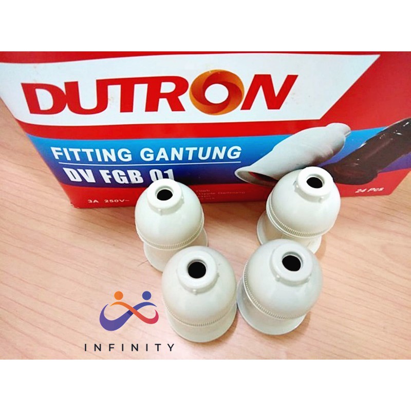 Jual DUTRON Model Broco FITTING GANTUNG Putih 216L E27 HARGA GROSIR SERBAGUNA INF | Shopee Indonesia